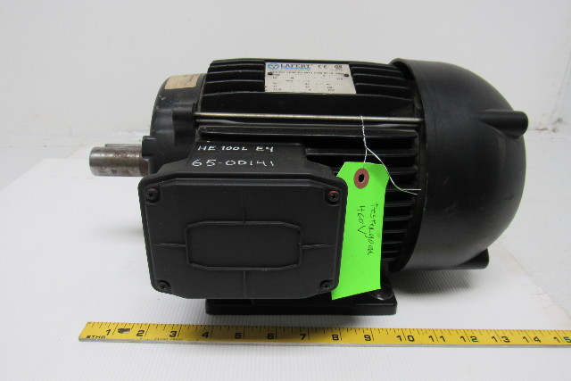 Lafert HE100LE4 Electric Motor 3HP 3PH 1755RPM 4 Pole | Bullseye ...
