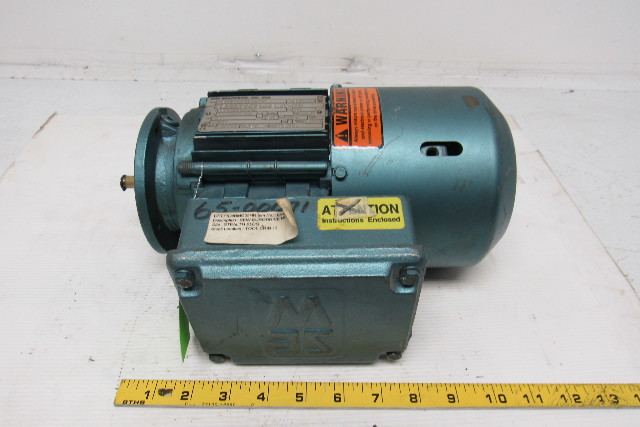 SEW-EURODRIVE DFT71D4BMG05HR Electric Motor 1/2HP 3PH 1700RPM 230/460V ...