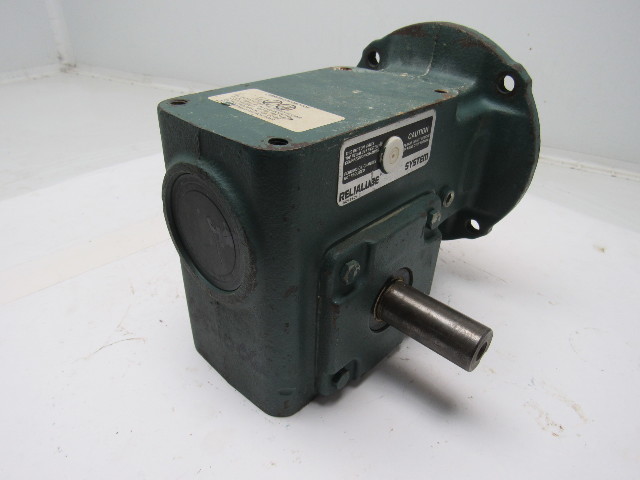 Dodge MR94760DJA Speed Reducer Gear Box 10:1 Ratio 1750RPM 2HP 56C Face ...