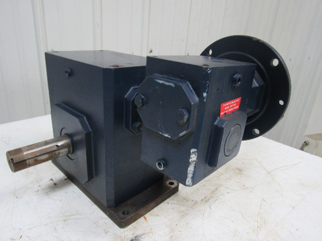 Ohio Gear DMQ832-600-56-L Double Reduction Speed Reducer Gearbox 600:1 ...