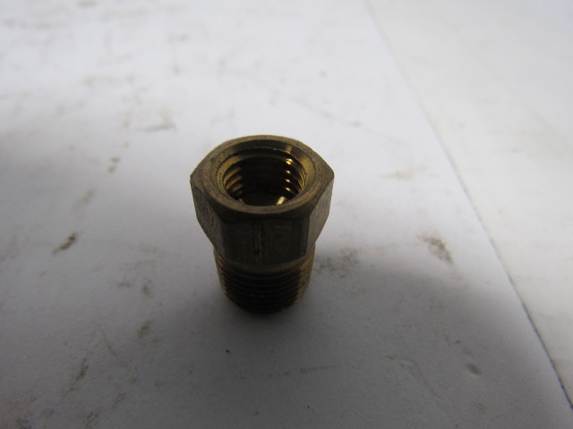 Brass Male Connector Inverted Flare Adapter 1/8" 45° To 1/8" NPT Lot of ...