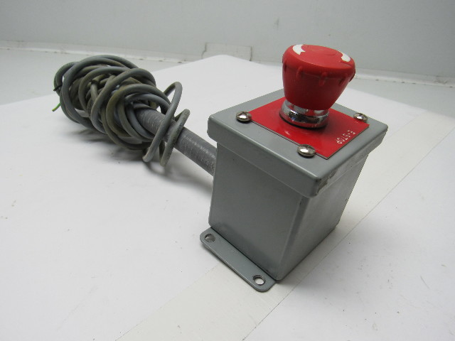A-B Allen Bradley 800FM-MT44 E-Stop Push Button Twist To Release 40mm Mushroom | Bullseye ...