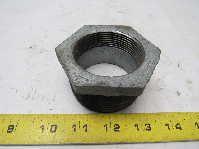 Galvanized Iron Hex Reducing Bushing 2-1/2"npt to 2" npt | Bullseye ...