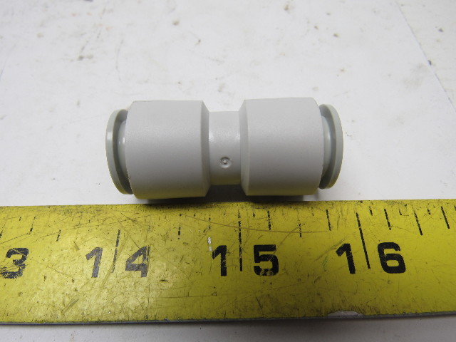 SMC KQ2H12-00 Straight Union Connector 12mm, Tube x Tube Lot of 5 ...