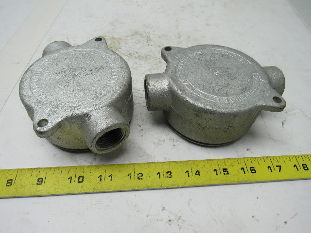 APPLETON V Unilet Form 100-200 Iron Ceiling Hub 3/4" Lot/2 | Bullseye ...