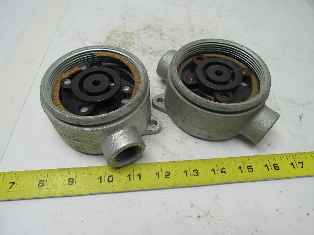 APPLETON V Unilet Form 100-200 Iron Ceiling Hub 3/4" Lot/2 | Bullseye ...
