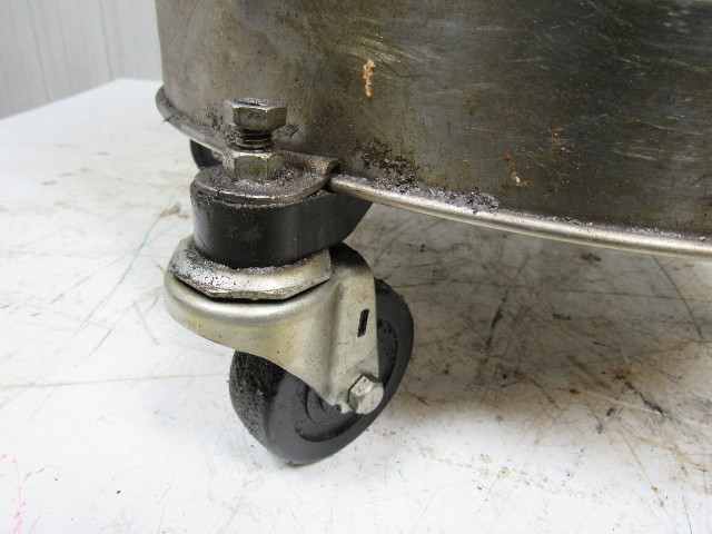 Gearpres Stainless Steel 13 Gallon Industrial Mop Bucket w/ 3" Casters ...