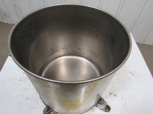 Gearpres Stainless Steel 13 Gallon Industrial Mop Bucket w/ 3" Casters ...