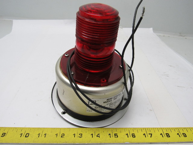 Tomar Model 700-110 Mini Strobe Red Light 120 vac | Bullseye Industrial ...