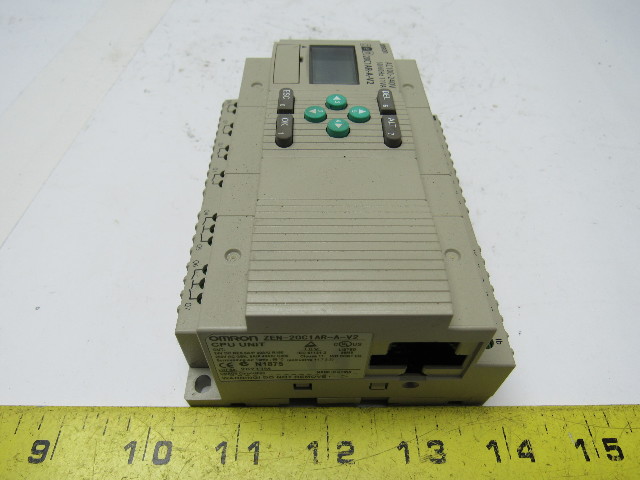 Omron ZEN-20C1AR-A-V2 CPU Unit Programming for Automatic Small-scale ...