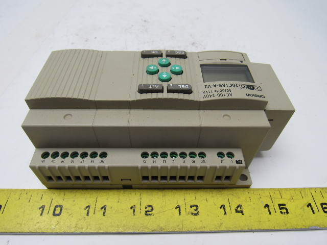 Omron ZEN-20C1AR-A-V2 CPU Unit Programming for Automatic Small-scale ...