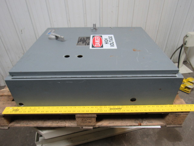 CONTROL ENG. 36"x30"x9" Electrical Control Box Cabinet Enclosure Panel ...