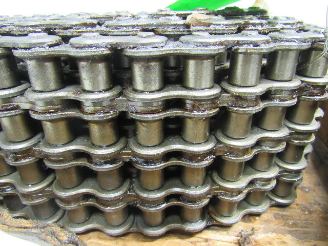 Diamond 60-4 Quad Strand Riveted Roller Chain 3/4" Pitch 10' Length ...