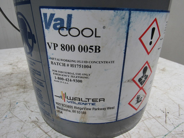 VAL COOL VP800 Metalworking Cutting Fluid Concentrate 5 Gal. Pail ...
