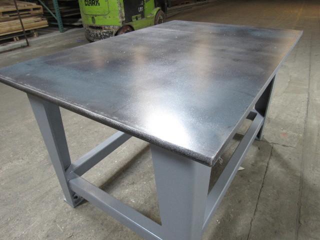 60"x40"x33" Heavy Duty Steel Welding Layout Assembly Work Bench Table 1 ...