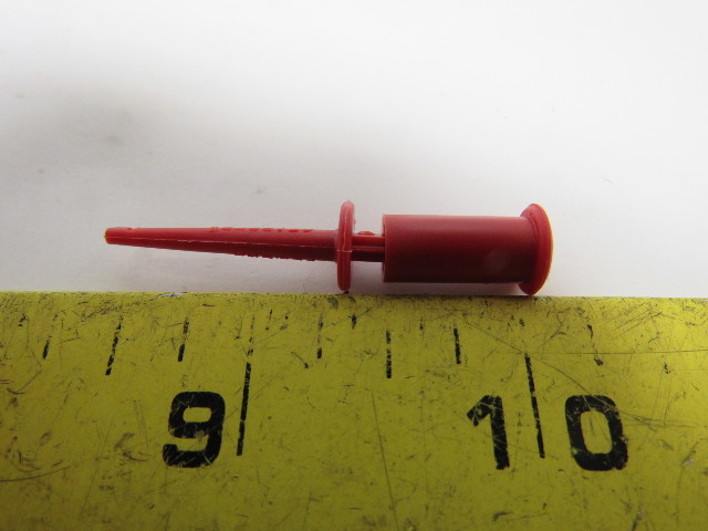 Pomona Electronics 4233-2 Micrograbber Test Clip Red Lot of 10 ...