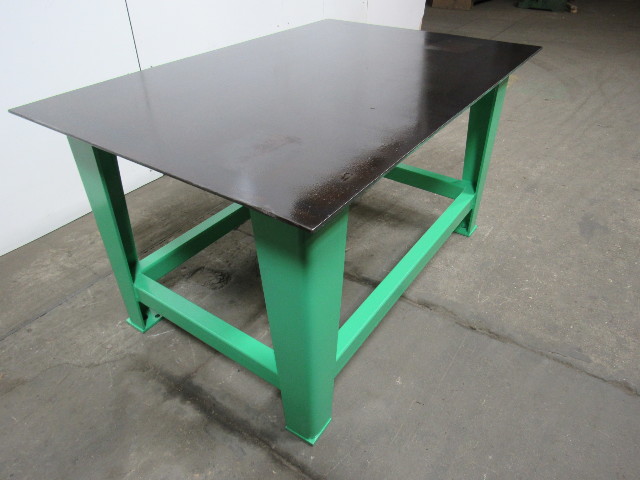 60"x40"x33"T Heavy Duty Steel Welding Layout Assembly Work Bench Table ...