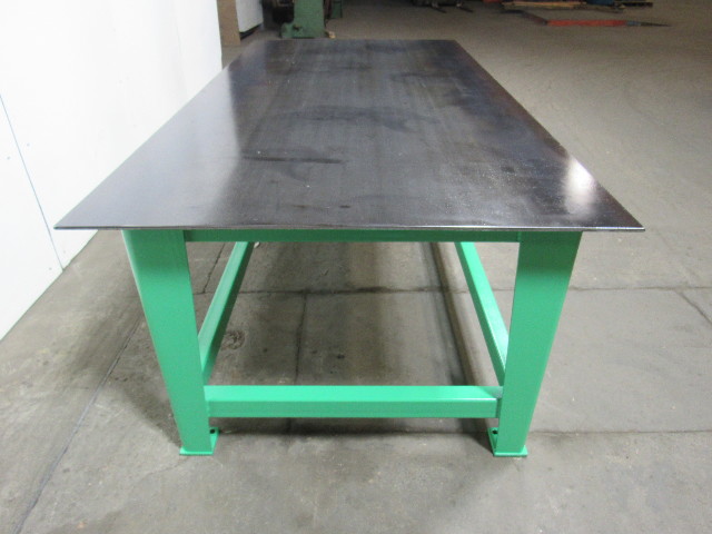96"x48-1/2"x33"T Heavy Duty Steel Welding Assembly Layout Work Bench ...