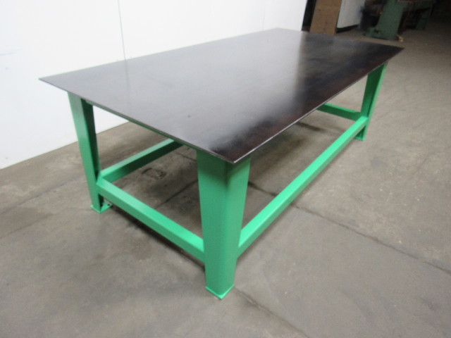96"x48-1/2"x33"T Heavy Duty Steel Welding Assembly Layout Work Bench ...