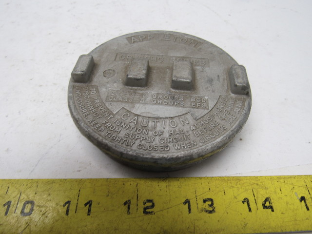 Appleton GR-EFHC Hazardous Location Box Cover ONLY Lot Of 2 | Bullseye ...