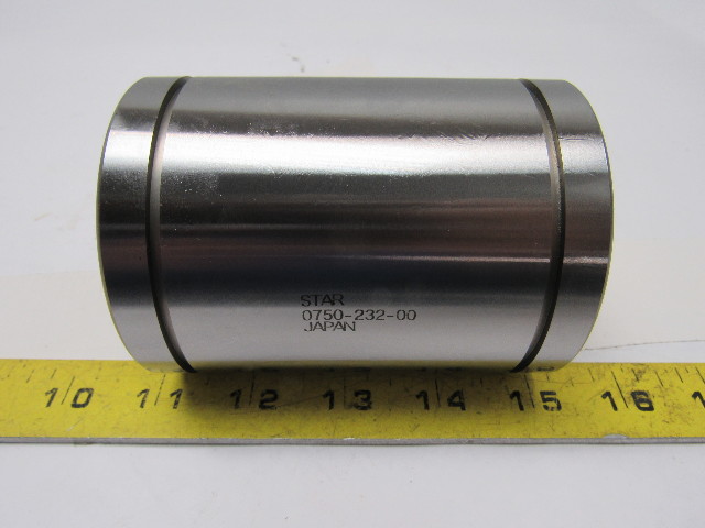 Star 0750-232-00 L-32-MM Linear Bearing Ball Bushing 2" I.D. Sealed ...