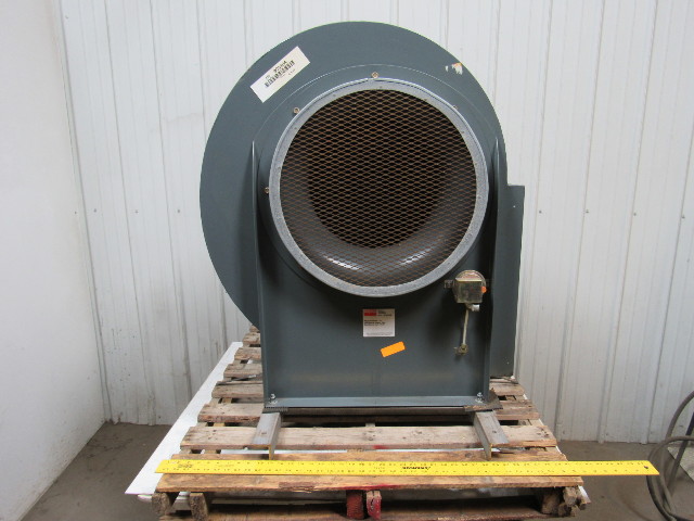 DAYTON 3C048A 20" Backward Incline Belt Drive Blower Fan W/5HP 208-230/ ...