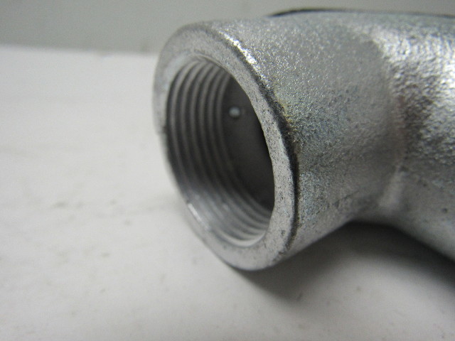 OZ/Gedney FF100 1" Rain Tight 90 Degree Pulling Elbow Galvanized Lot of ...