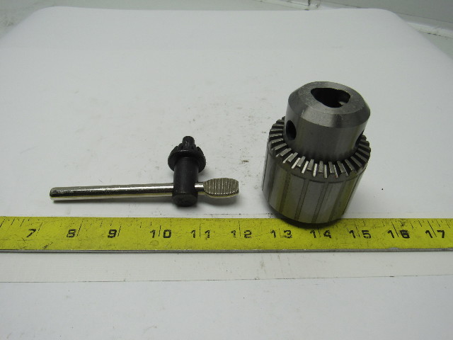 Milwauikee 48-66-2085 3/4" Drill Chuck W/Key # 3 Jacobs Taper ...