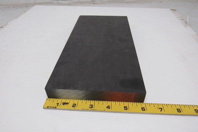 Graphite Plate 12-3/16" X 5-13/16" X 1" Thick | Bullseye Industrial Sales