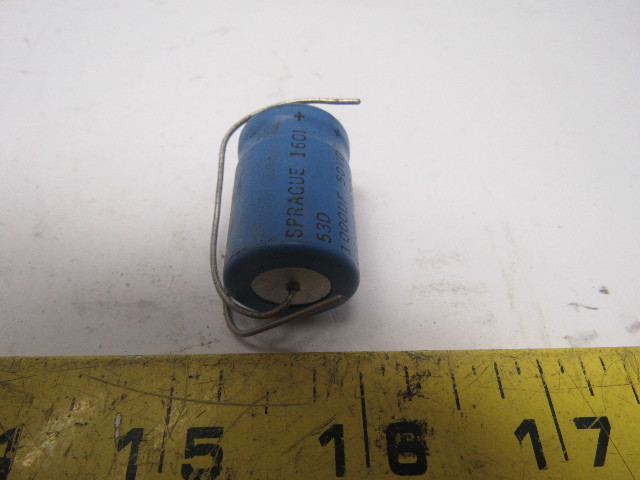 Sprague 53D 1000UF 50VDC Capacitor 8721L | Bullseye Industrial Sales