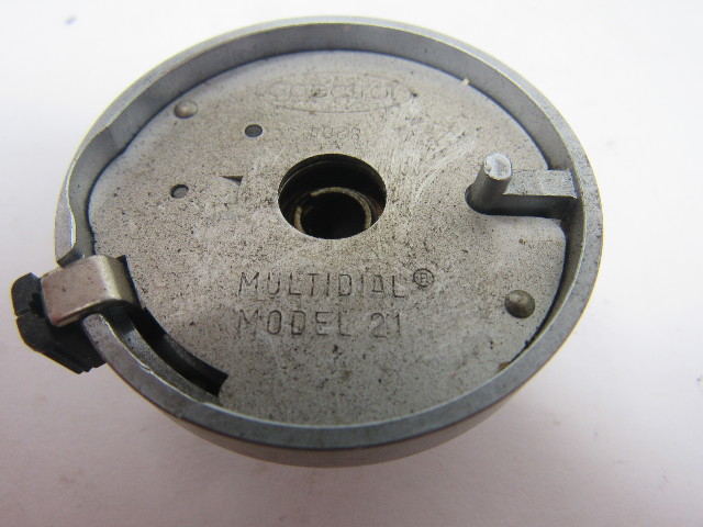 Spectrol Molel 21 Multi-Turn Dial For Potentiometers 1/4" Shaft 1-3/4 ...