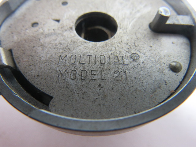 Spectrol Molel 21 Multi-Turn Dial For Potentiometers 1/4" Shaft 1-3/4 ...