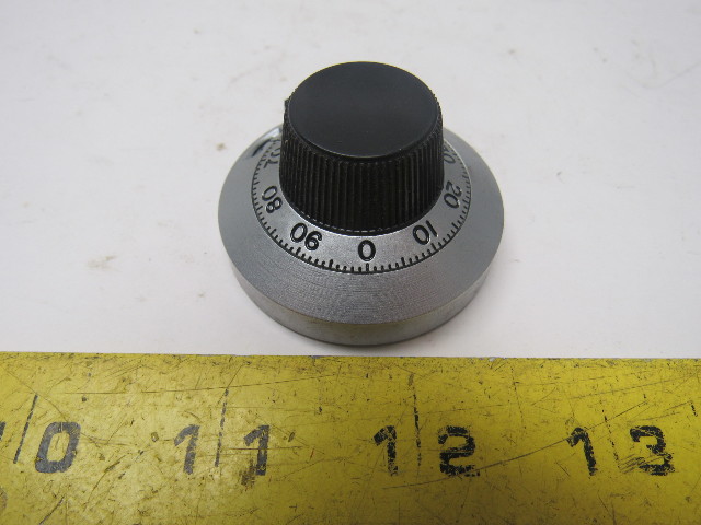 Spectrol Molel 21 Multi-Turn Dial For Potentiometers 1/4" Shaft 1-3/4 ...