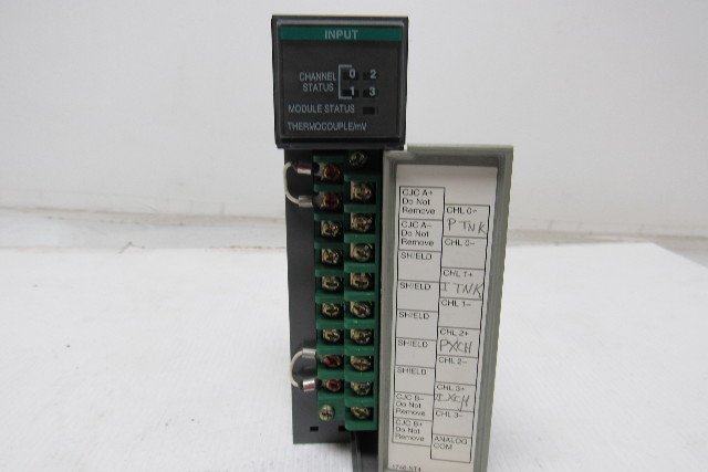 A-B Allen Bradley 1746-NT4 Ser. B Thermocouple/mV Input Module SLC 500 ...