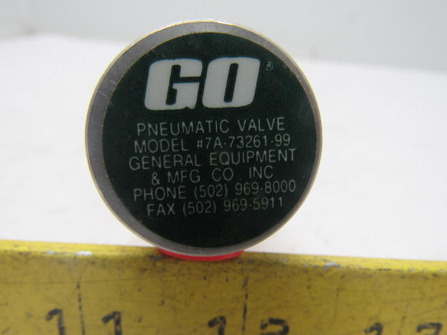 General Equipment 7A-73261-99 Pneumatic Proximity Valve 5/8-18 UNF 60 ...
