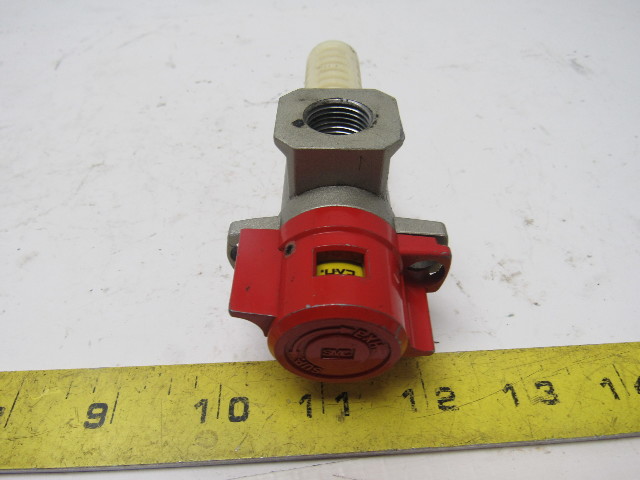 SMC VHS30-N03-RZ Pressure Relief 3 Port Lock Out Valve 3/8" Ports ...