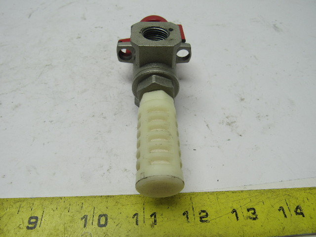 SMC VHS30-N03-RZ Pressure Relief 3 Port Lock Out Valve 3/8" Ports ...