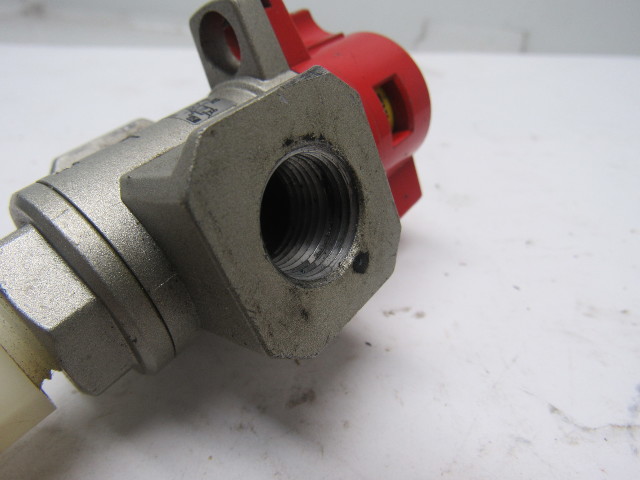 SMC VHS30-N03-RZ Pressure Relief 3 Port Lock Out Valve 3/8" Ports ...