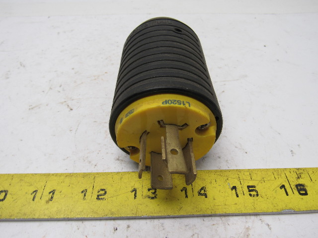 P&S Pass & Seymour L1520P 20A 250V 30 Male Plug Connector 4 Blade ...