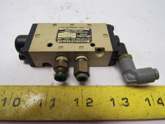 Norgren MH01CDA33A000 Air Control Valve 150PSI Max 1/4" Ports ...