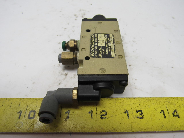 Norgren MH01CDA33A000 Air Control Valve 150PSI Max 1/4" Ports ...