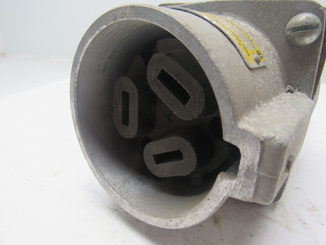 Pyle National 323-HR 3 Pole 100A 600V Receptacle Electric Connector ...