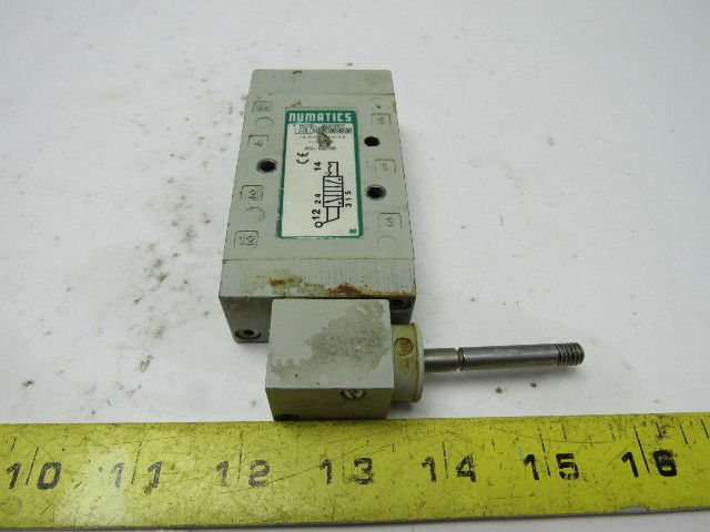 Numatics L22LD452O000000 Pneumatic Hand Lever Valve 5/2 1/4" Ports ...