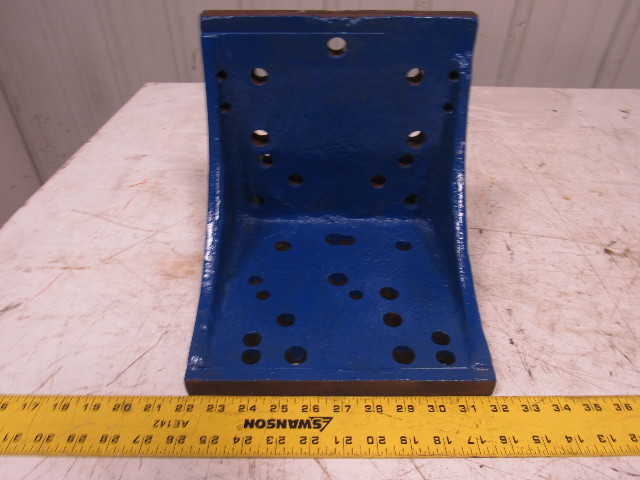 CAST IRON Machinist Angle Set Up Plate 10"W x 9-1/2"x9-1/2"x.940" Thick ...