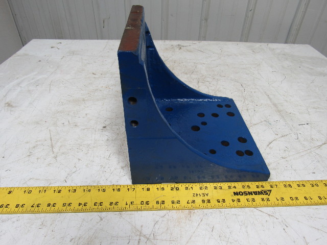 CAST IRON Machinist Angle Set Up Plate 10"W x 9-1/2"x9-1/2"x.940" Thick ...