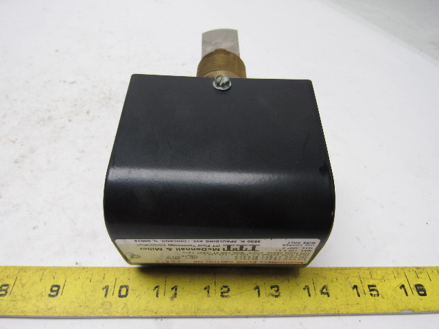 ITT FS4-3 114400 McDonnell & Miller Liquid Flow Switch 1" NPT 120-240V ...