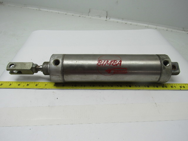 Bimba 708-DXP 3" Bore 8" Stroke Pneumatic Cylinder Double Acting ...