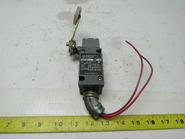 A-B Allen Bradley 802T-AP1 Ser. H Oiltight Limit Switch Side Rotary ...