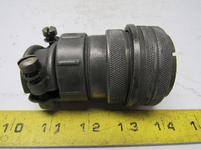 Amphenol 32-17S 4 Pin Circular Connector W/Housing & Clamp | Bullseye ...