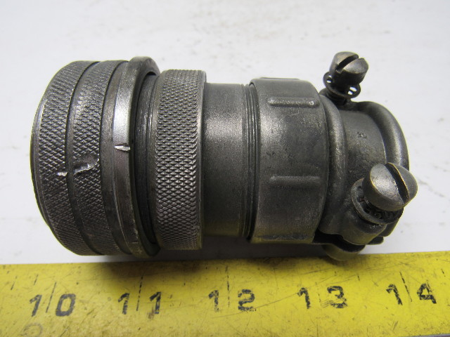 Amphenol 32-17S 4 Pin Circular Connector W/Housing & Clamp | Bullseye ...